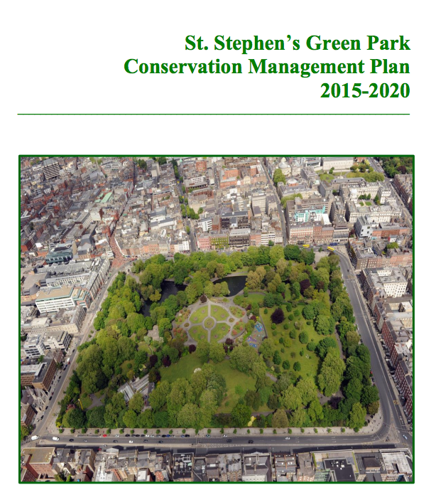 Draft Conservation Management Plan | St Stephen's Green Park